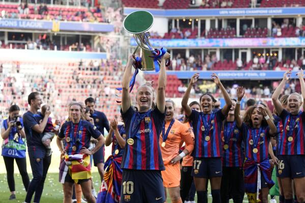 Barcelona champions league winners store